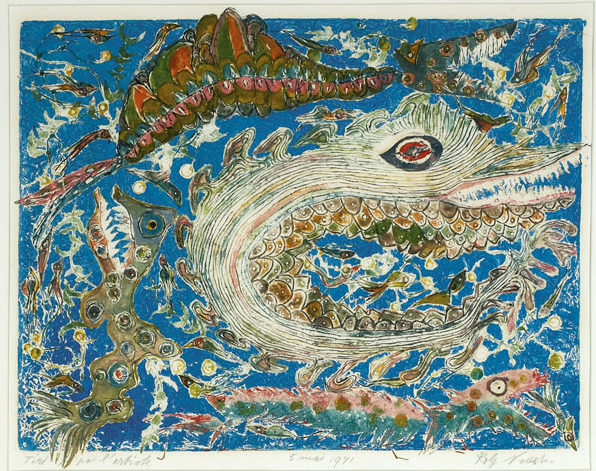 Rolf Nesch (1893 – 1975) - Oseana