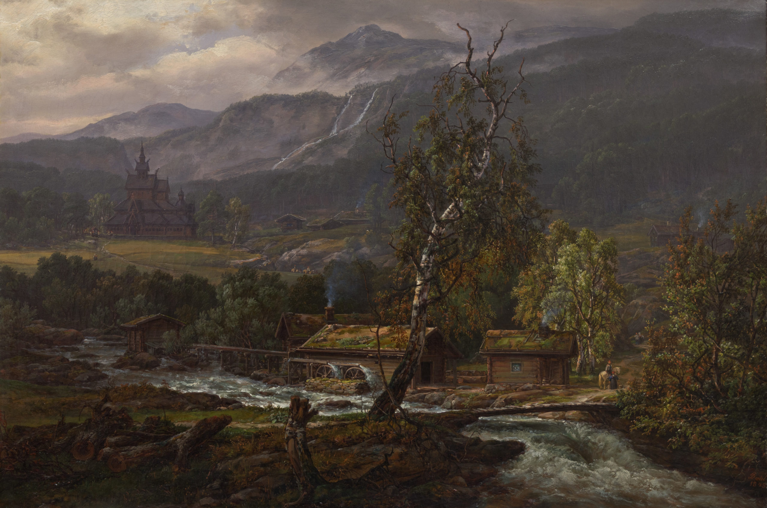 Johan Christian Dahl (1788 – 1857) - Oseana